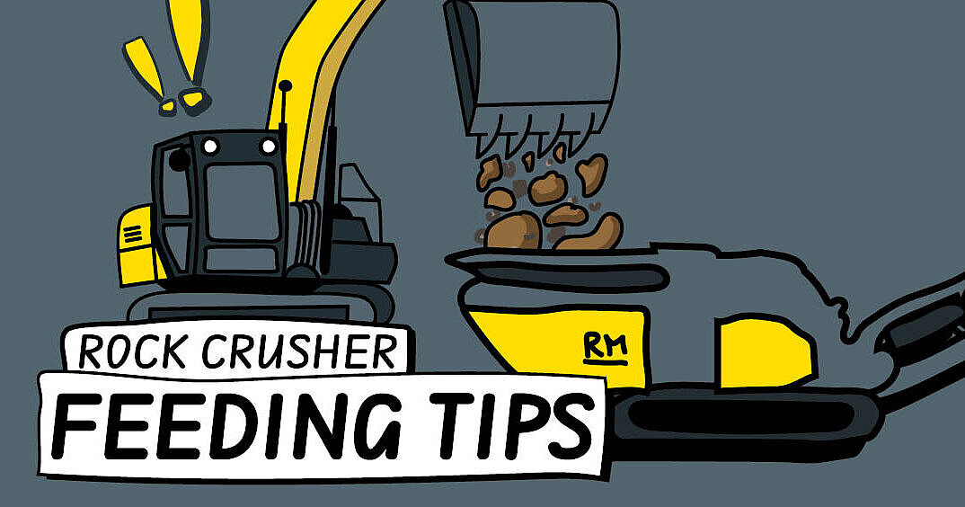 Small Rock Crusher Feeding Tips for Novice Operators | RUBBLE MASTER