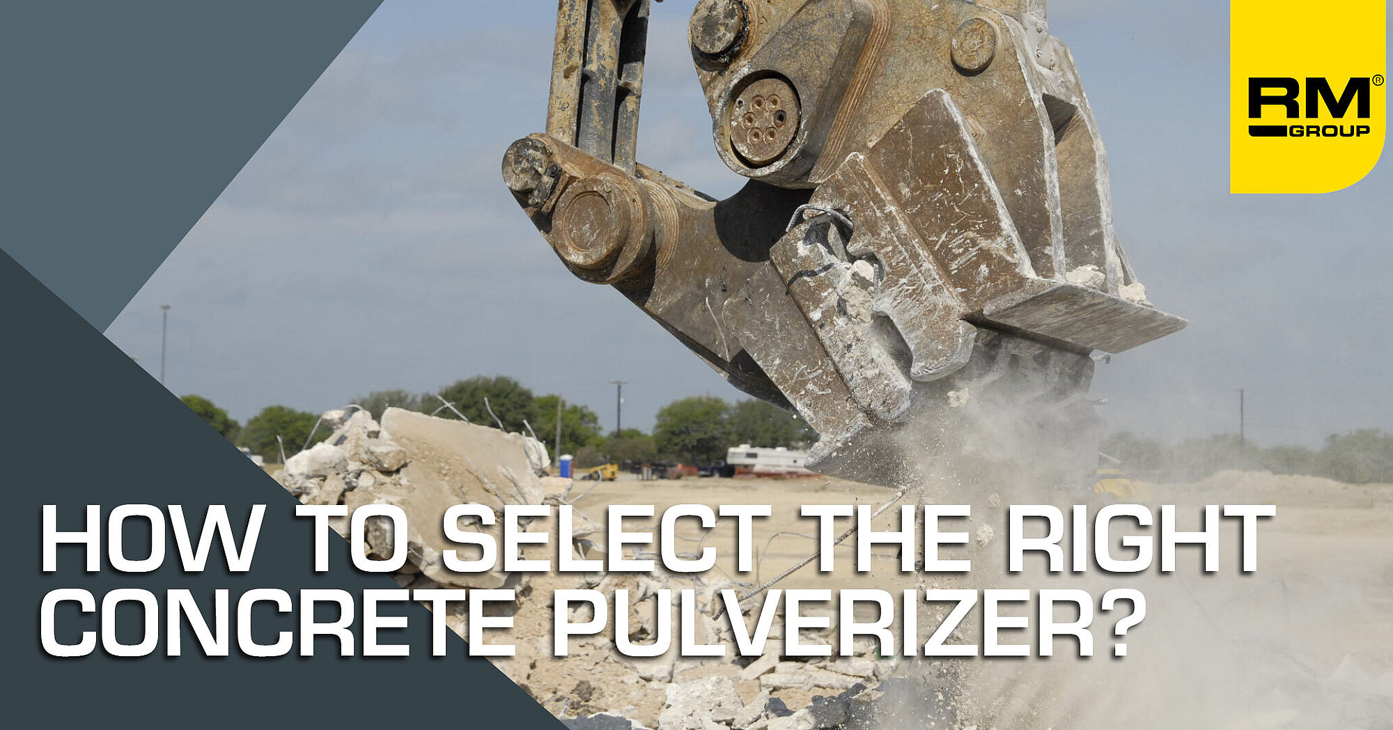 Concrete pulverizer guide for your crushing business | RUBBLE MASTER