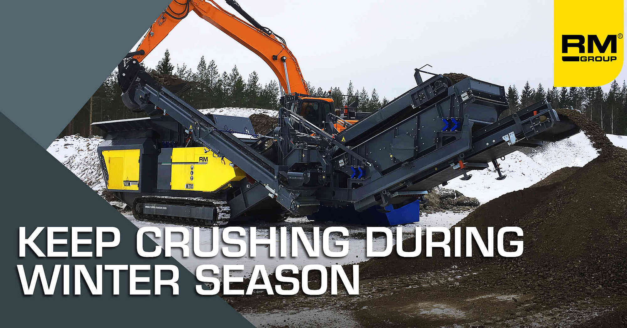 Here are 4 Tips to Operate Mobile Crushers in Winter | RUBBLE MASTER